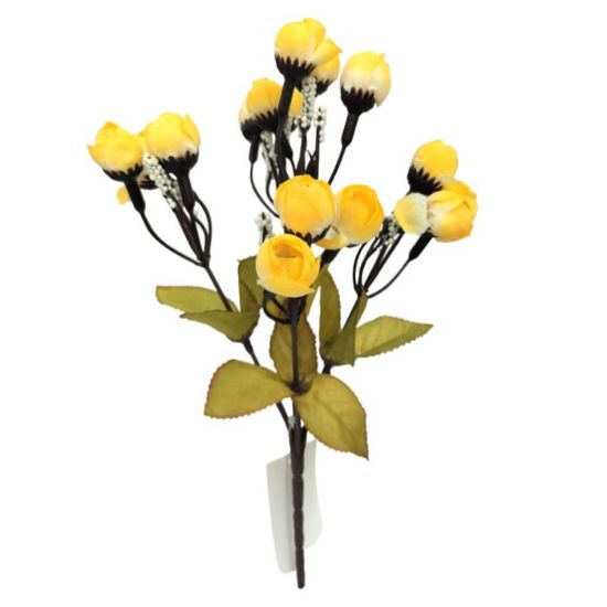 24cm MINI AUTUMN ROSEBUD BUSH WITH ASTILBE ASSORTED X 60pcs. Florist ...