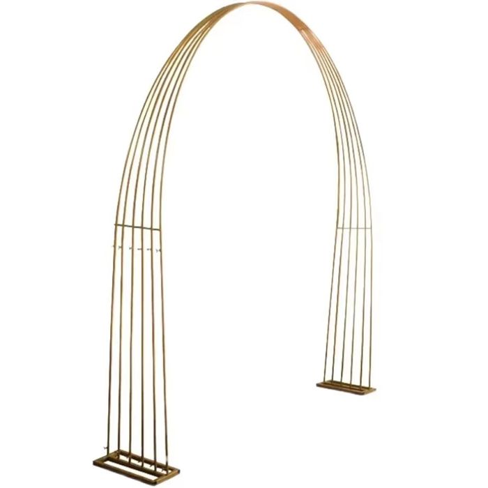 240cm METAL ARCH FRAME WITH STAND WHITE. Florist Sundries,Floral ...